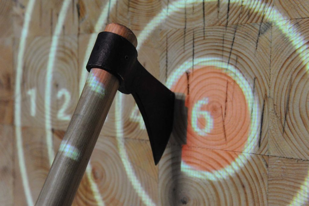4 Player Axe Throwing Party - Chatham - Valley Axe