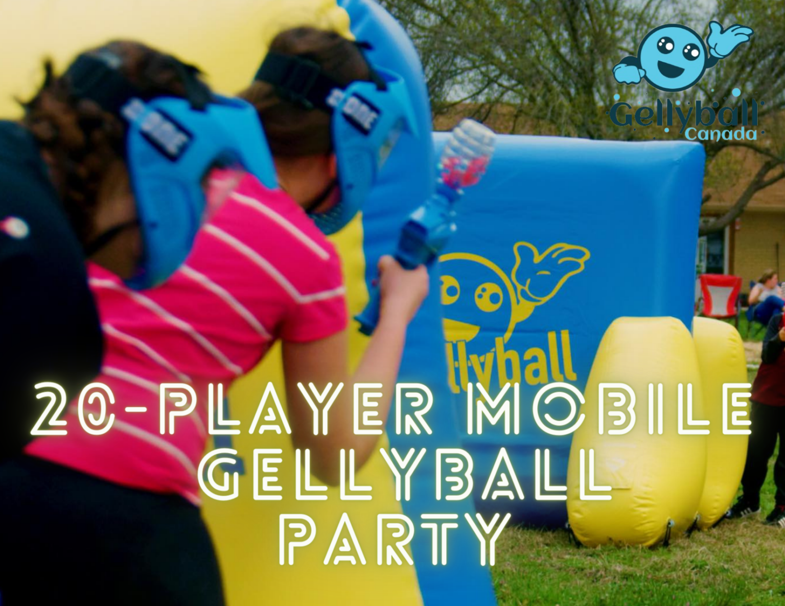 20 Player Mega Mobile Gellyball Party- Sarnia - Valley Axe